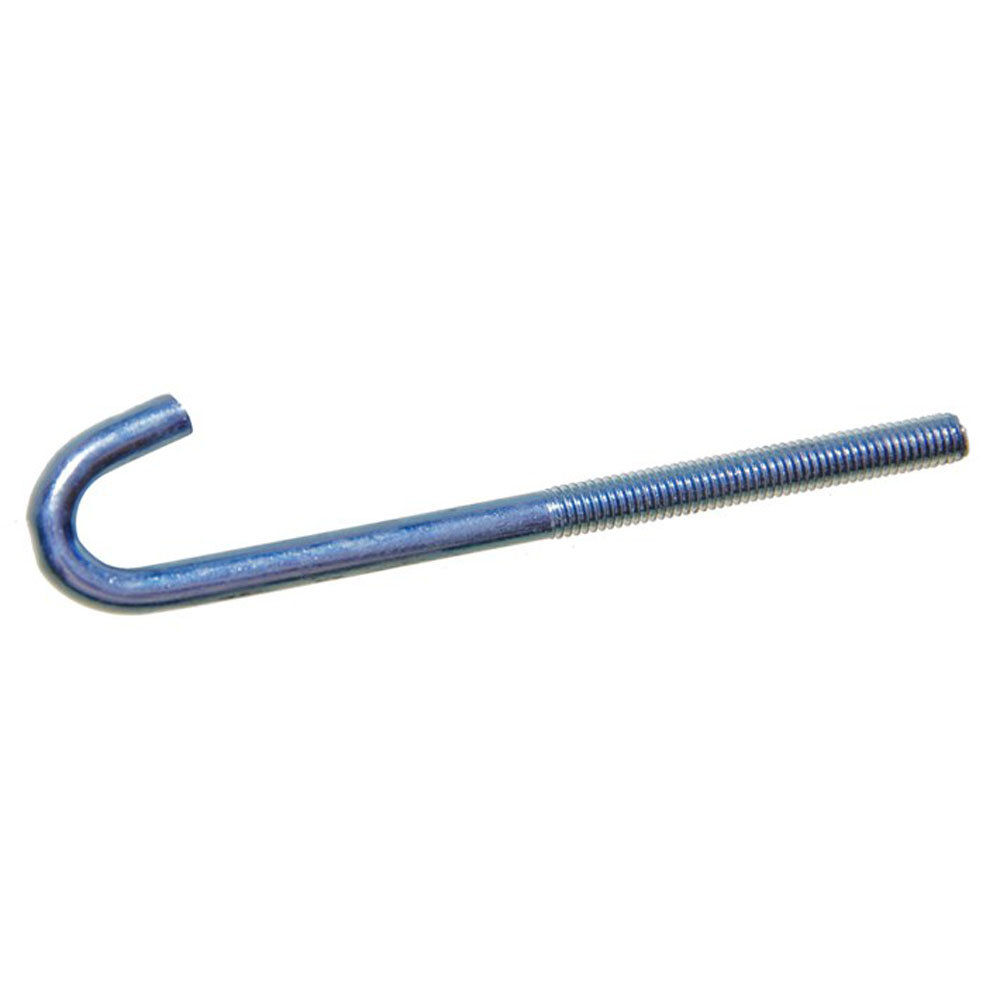 100 X J-haken M6x100 Eisen glanzverzinkt Schraubhaken Hakenschraube H ...